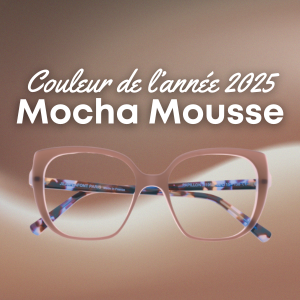Mocha Mousse Pantone® 2025 par les Créateurs de Lunettes - Le Point de ...